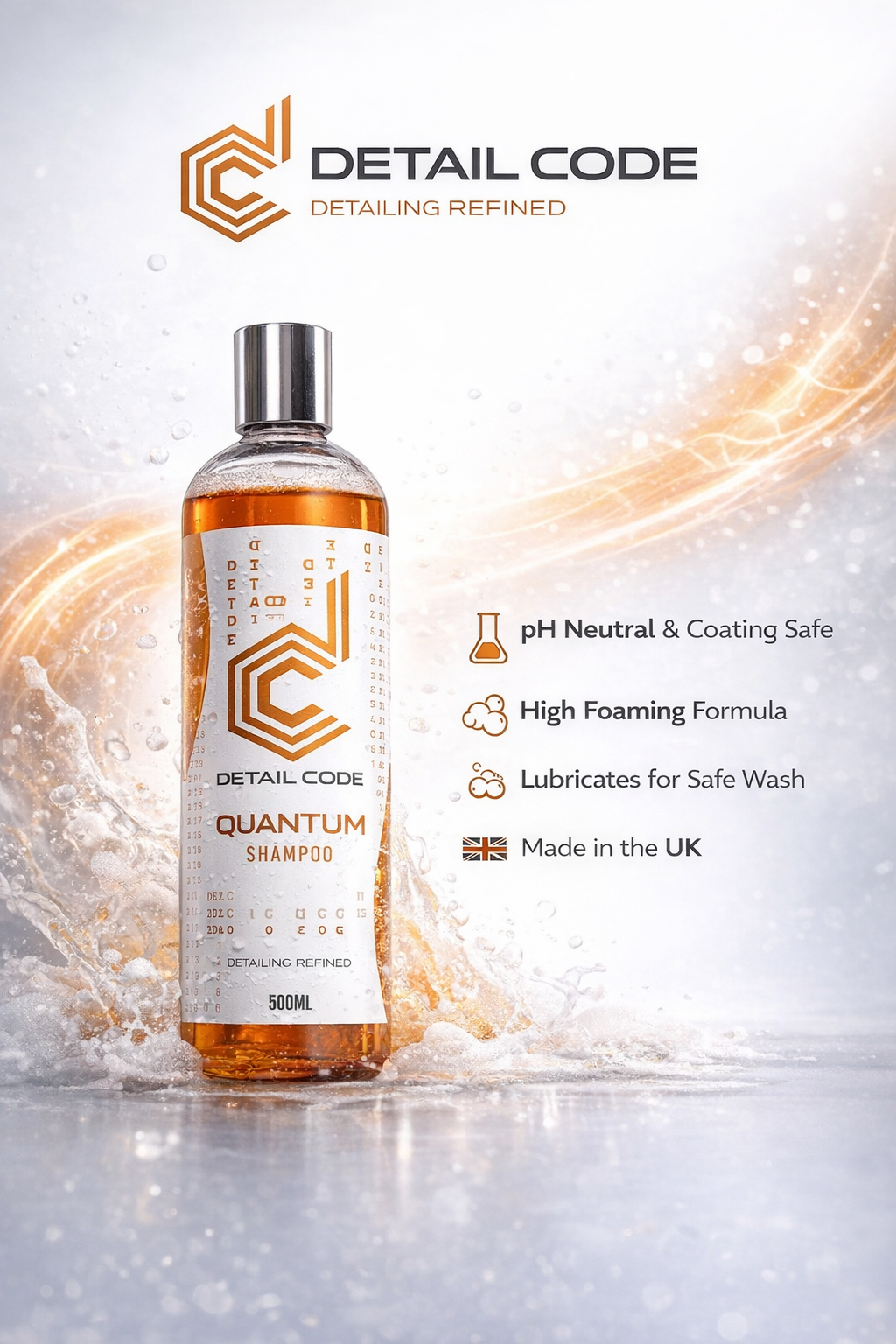 Quantum Car Shampoo | High-Lubrication Car Wash for a Swirl-Free Shine ...